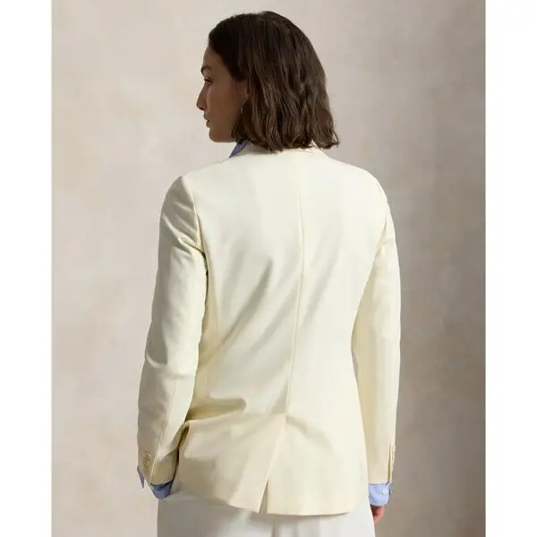 Ralph Lauren Single-breasted Stretch Wool Blazer