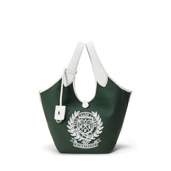 Ralph Lauren Wimbledon Polo Play Canvas Tote