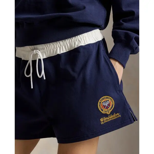 Ralph Lauren Wimbledon Jersey Rugby Shorts
