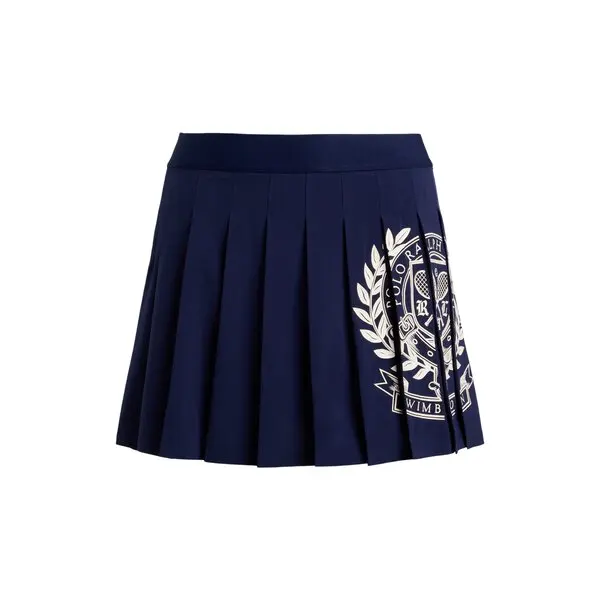 Ralph Lauren Wimbledon Logo Performance Pleated Skort