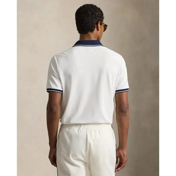 Ralph Lauren Wimbledon Classic Fit Mesh Polo Shirt