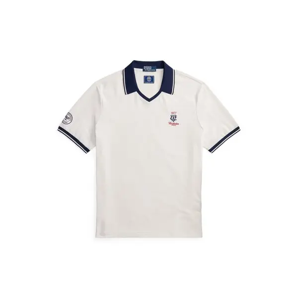 Ralph Lauren Wimbledon Classic Fit Mesh Polo Shirt