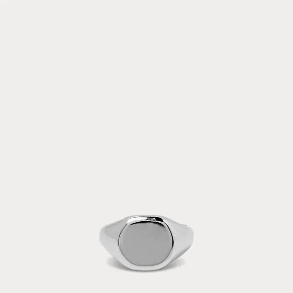 Ralph Lauren Sterling Square Signet Ring