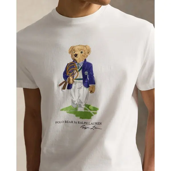 Ralph Lauren Wimbledon Classic Fit Polo Bear T-shirt