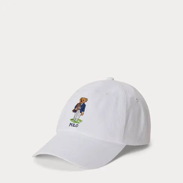 Ralph Lauren Wimbledon Polo Bear Twill Cap