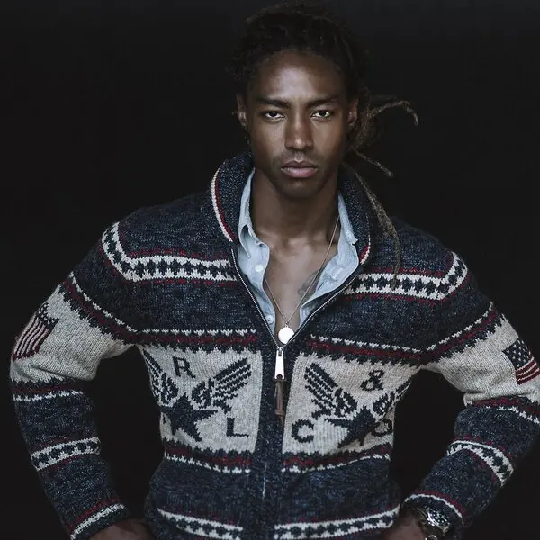 Ralph Lauren Airplane-graphic Full-zip Cardigan