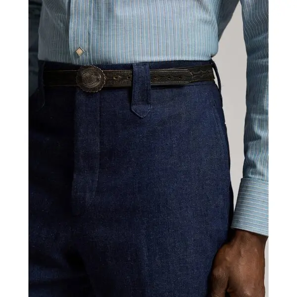 Ralph Lauren Slim Fit Denim Western Trouser