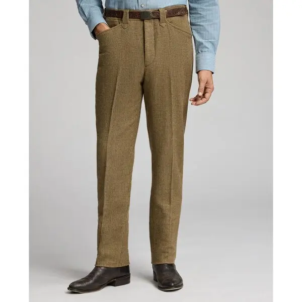 Ralph Lauren Slim Fit Tweed Western Trouser