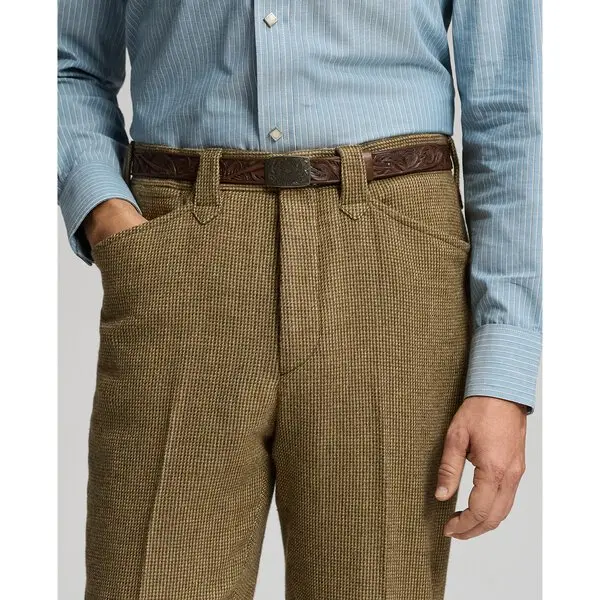 Ralph Lauren Slim Fit Tweed Western Trouser