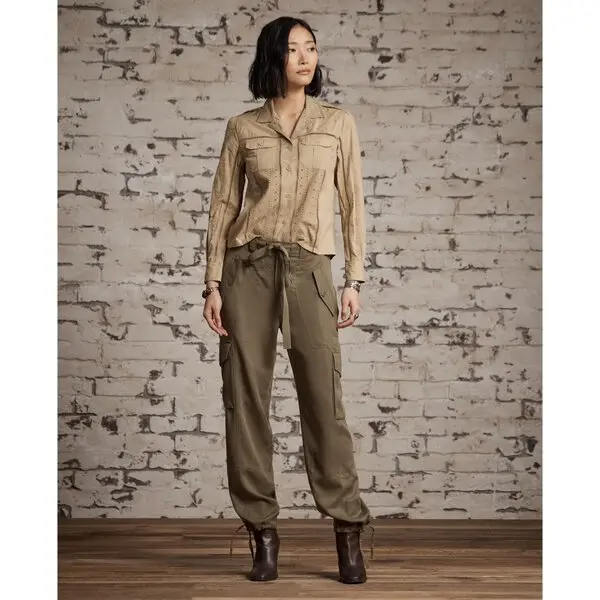 Ralph Lauren Embroidered Cotton Shirt
