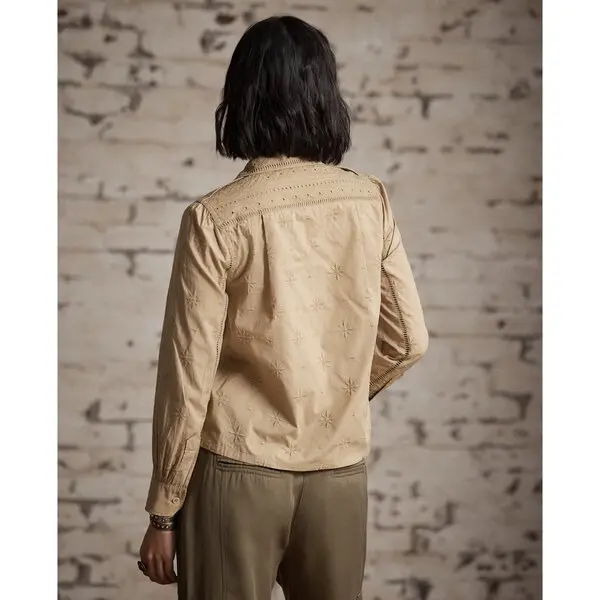 Ralph Lauren Embroidered Cotton Shirt