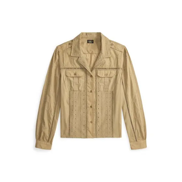 Ralph Lauren Embroidered Cotton Shirt