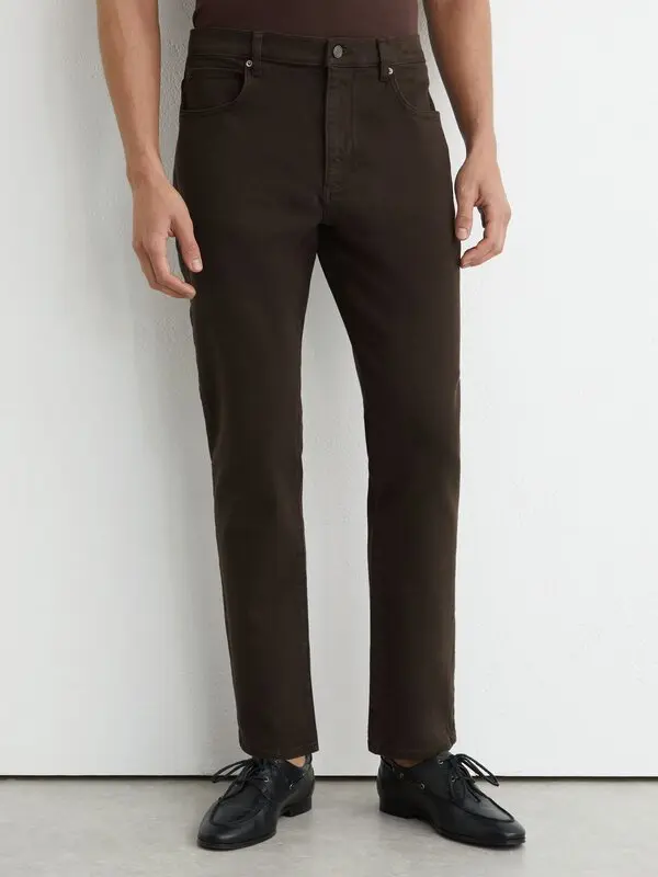 REISS Bishopsgate Soft-stretch Straight-leg Jeans