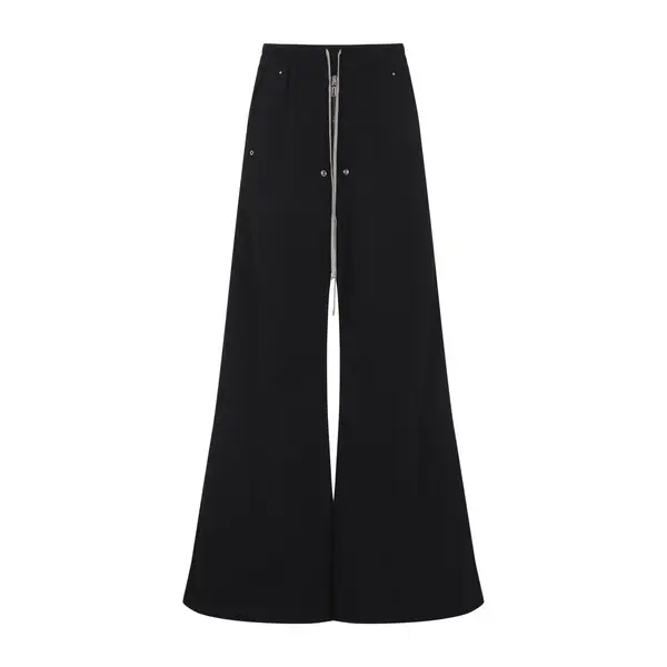 Rick Owens Geth Belas Flared Cotton Pants