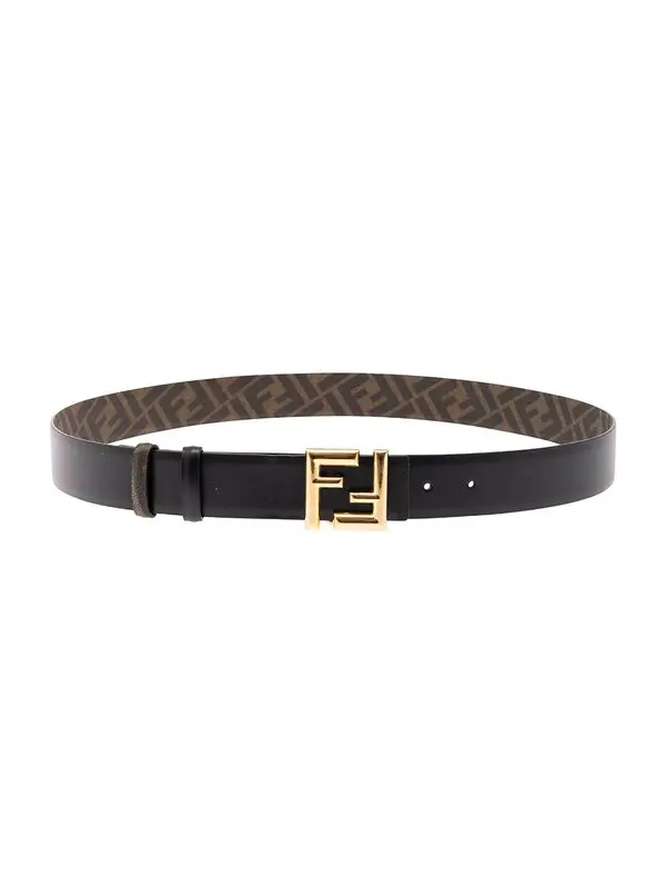 Fendi Reversible Ff Buckle Belt - Multicolor