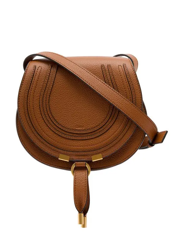 Chloé Marcie' Leather Saddle Bag