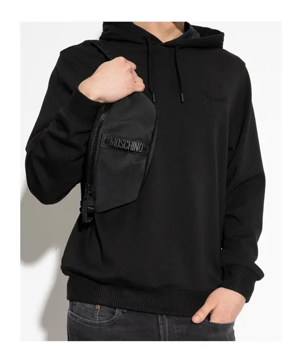 Moschino Zip Messenger Bag