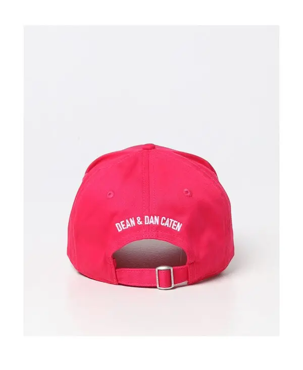 Dsquared2 Icon Logo Embroidered Distressed Baseball Cap