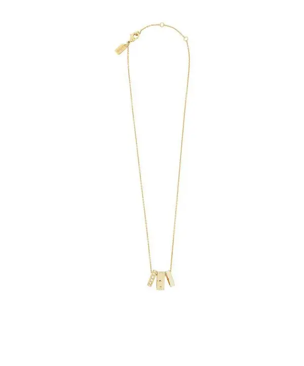 COACH Crystal-rings Necklace