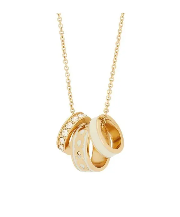COACH Crystal-rings Necklace