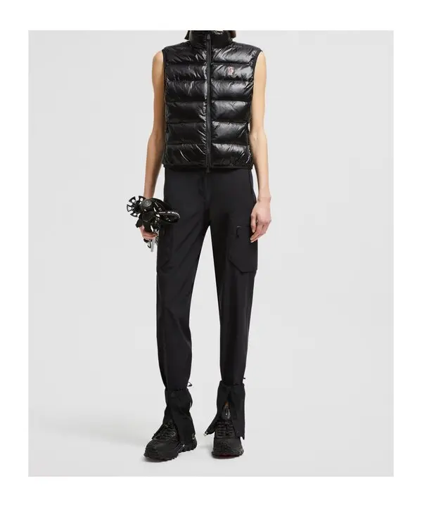 Moncler Padded Zip-up Jersey Gilet