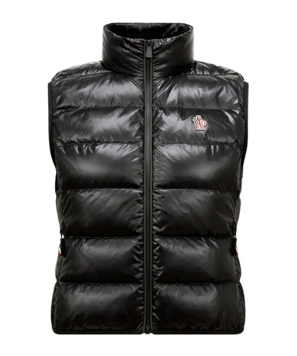 Moncler Padded Zip-up Jersey Gilet