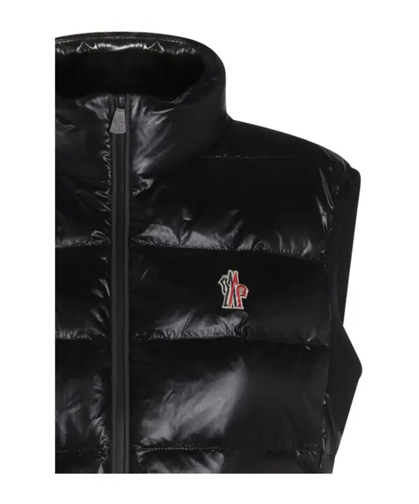 Moncler Padded Zip-up Jersey Gilet