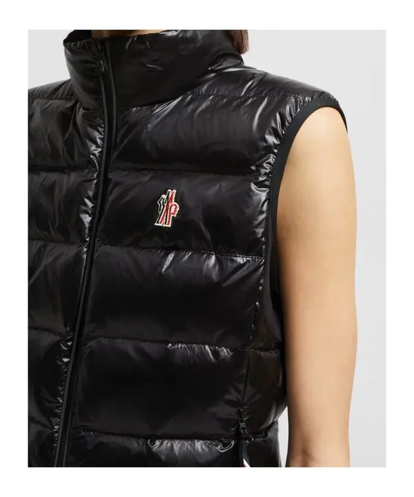 Moncler Padded Zip-up Jersey Gilet