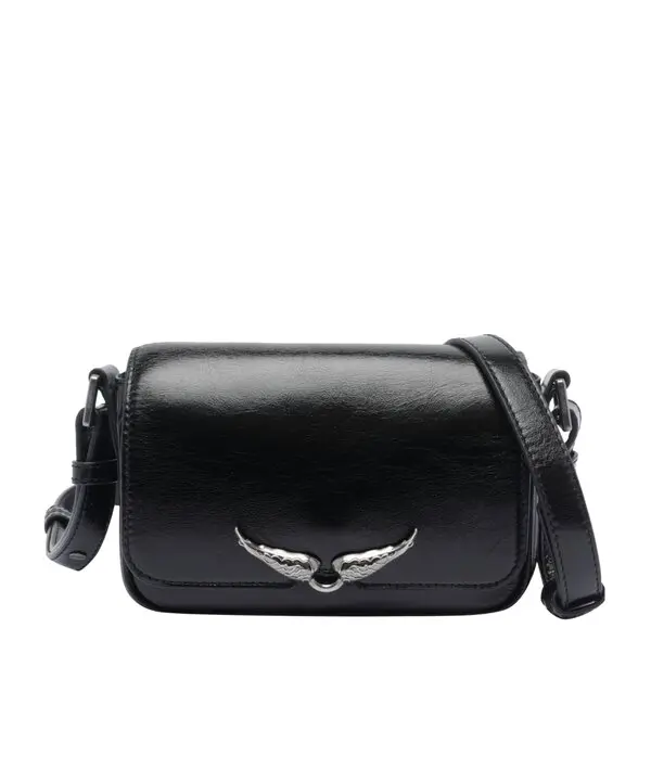 Zadig&Voltaire Logo Flap Shoulder Bag