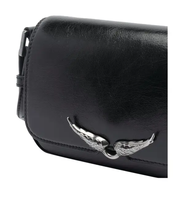 Zadig&Voltaire Logo Flap Shoulder Bag