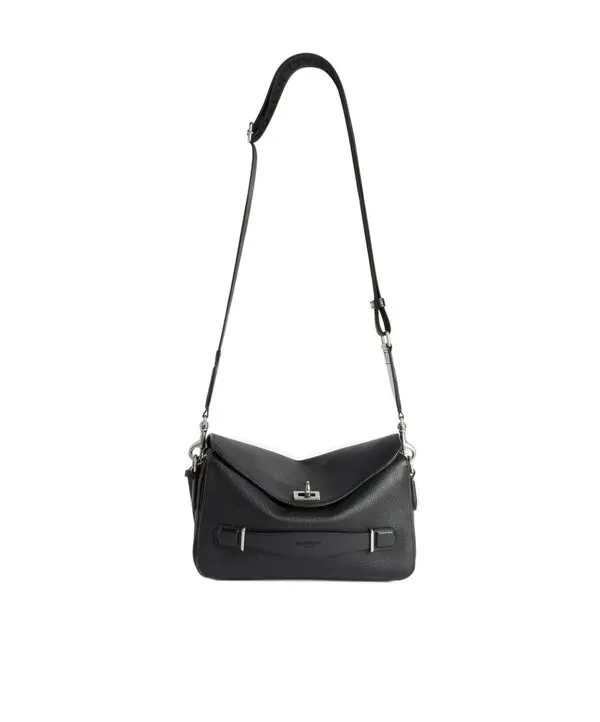 Balenciaga Le 7 Cube Messenger Bag Small - Black