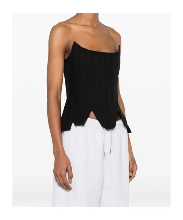 Giuseppe Di Morabito Strapless Corset Top