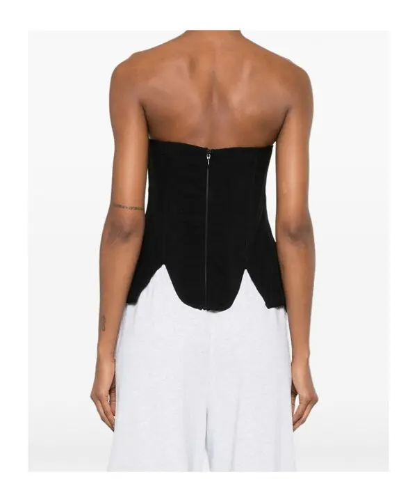 Giuseppe Di Morabito Strapless Corset Top