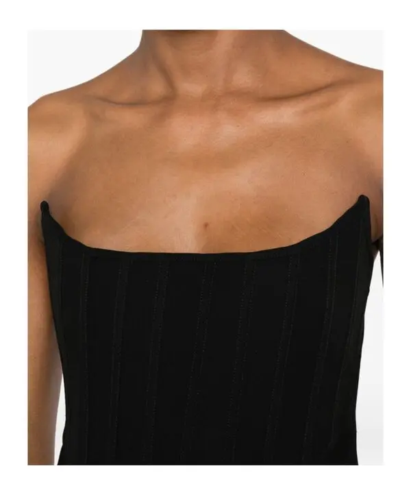 Giuseppe Di Morabito Strapless Corset Top