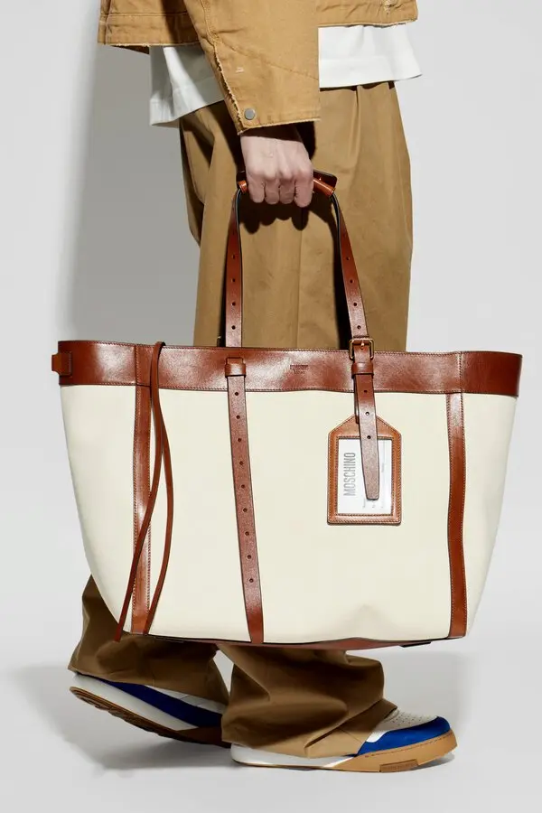 Moschino Embellished Shopper Bag