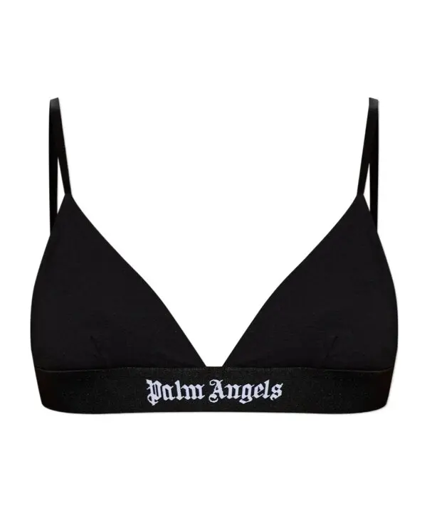 Palm Angels Logo Bra - Black