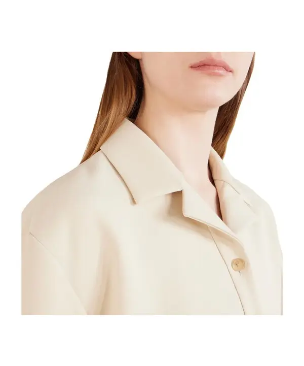Khaite Solid Color Crepe T-shirt