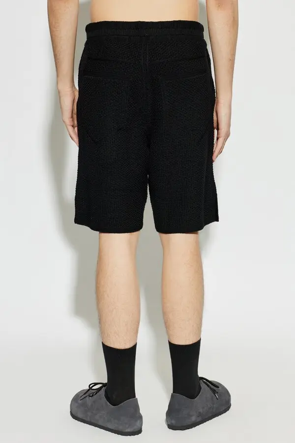 Issey Miyake Homme Plissé Rustic Knitted Shorts