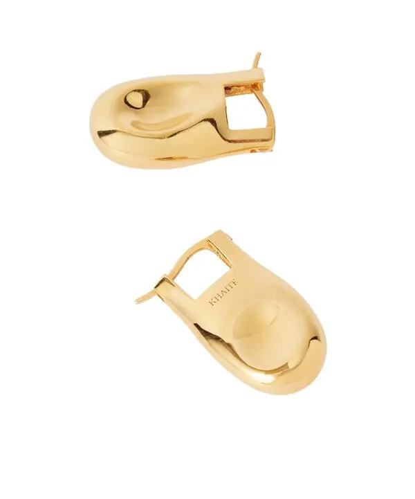 Khaite Gold-plated Drop Earrings