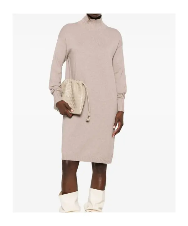 Fabiana Filippi Long-sleeve Knit Dress