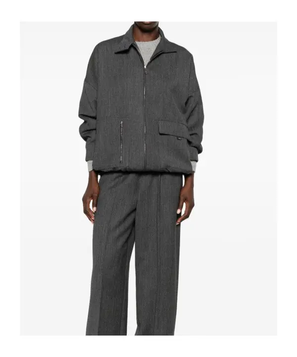 Fabiana Filippi Long Sleeve Zip-up Jacket