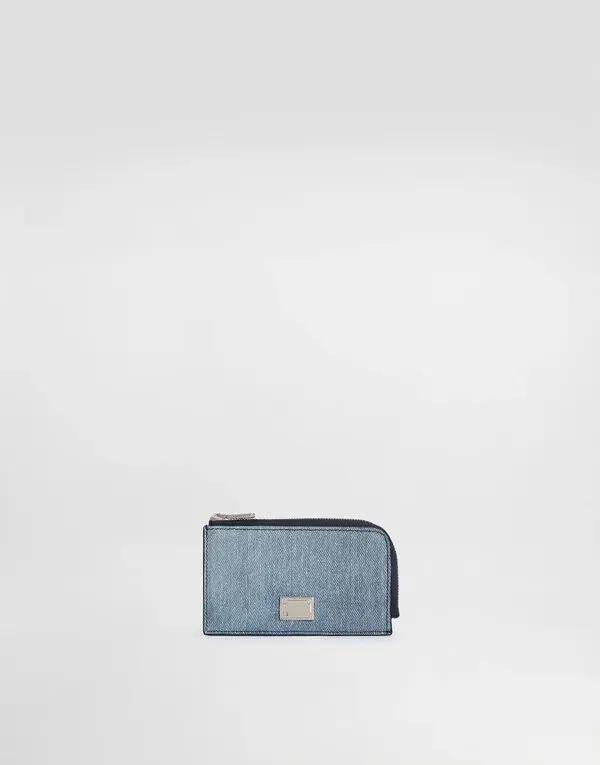 Dolce & Gabbana Dolce Gabbana Zip-around Card Holder Wallet