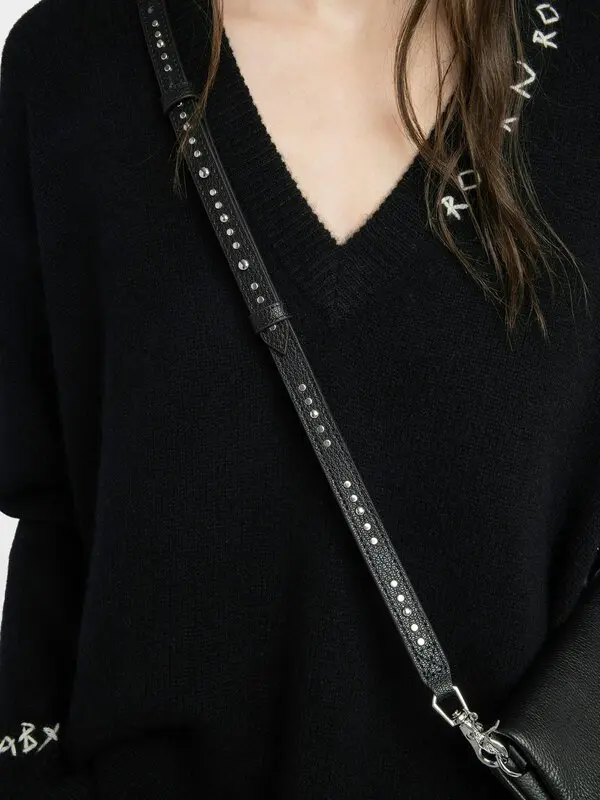 Zadig&Voltaire Studded Leather Strap