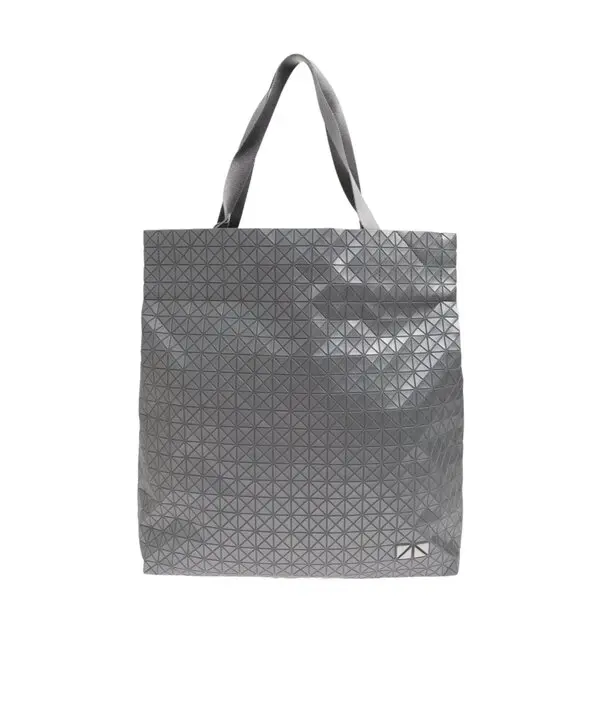 Issey Miyake Geometric-pattern Tote Bag - Gray