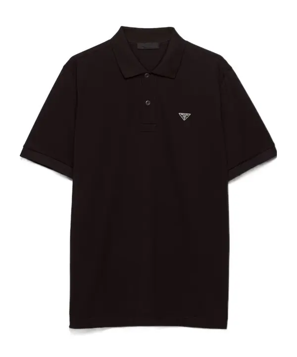Prada Piqué Polo Shirt