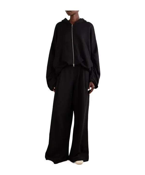 Dries Van Noten Cotton-jersey Zip-up Hoodie