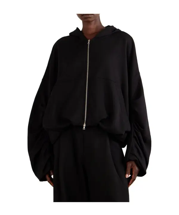 Dries Van Noten Cotton-jersey Zip-up Hoodie