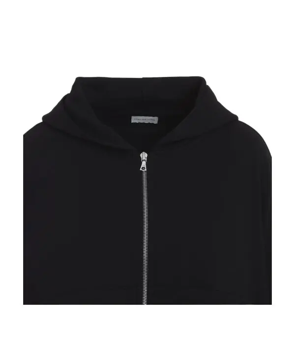 Dries Van Noten Cotton-jersey Zip-up Hoodie