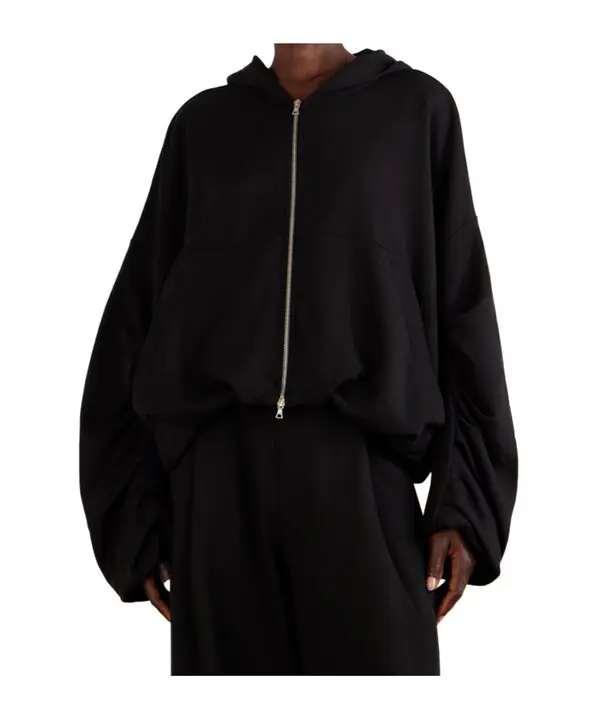 Dries Van Noten Cotton-jersey Zip-up Hoodie