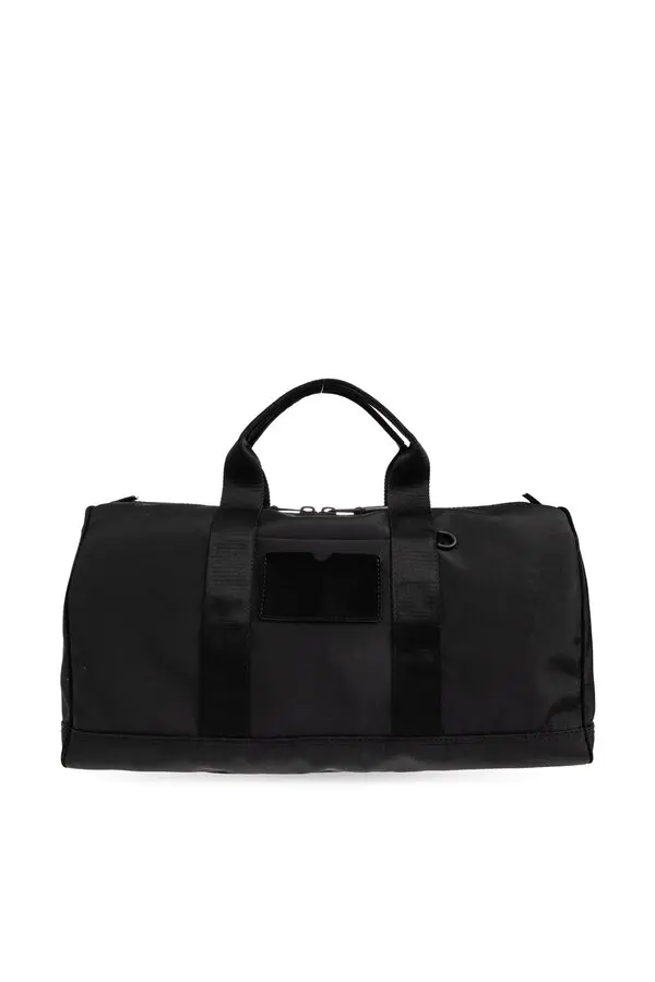 Moschino Detailed Top Handle Luggage Bag